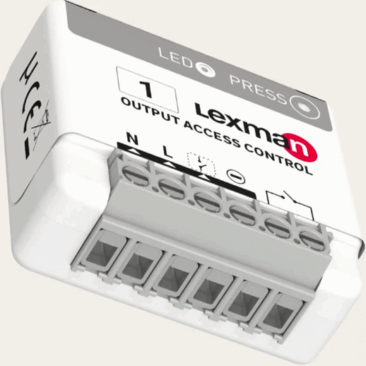 Lexman: Access Receiver - Gate, Garage Door - Product Sheet – Enki